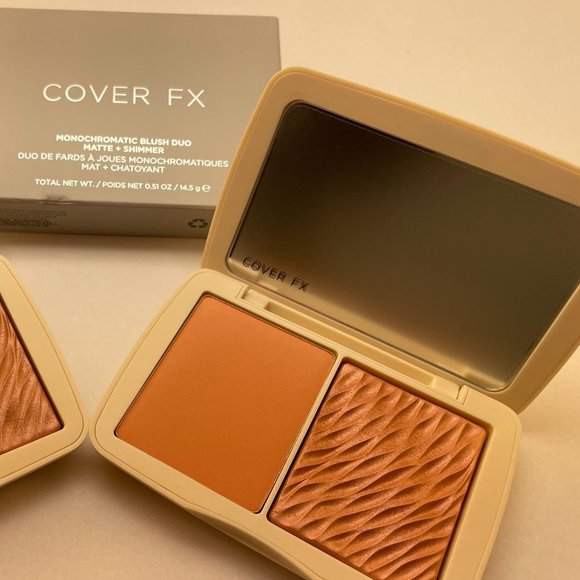 COVER FX | Makeup | New Cover Fx Monochromatic Blush Duo Matte Shimmer ...